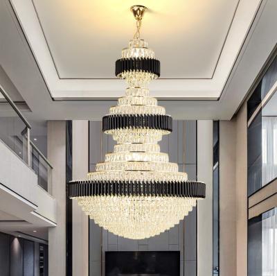 Китай JYLIGHTING Постмодернный свет Роскошная вилла Банкетный зал Отель Лобби Кристальная люстра Кристальная подвеска продается
