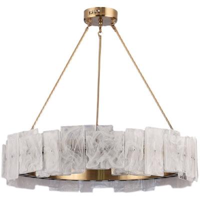 Китай JYLIGHTING Скандинавский современный светодиодный люстра роскошный белый облачный стеклянный подвесный светильник для гостиницы Ресторан высокий потолок подвесная лампа железный материал современный подвесный светильник продается