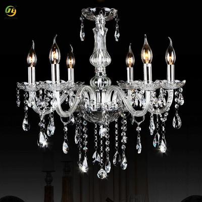 Китай JYLIGHTING Европейский стиль Гостиная Спальня Столовая Дом Свеча Стекло Современный Подвесной Светильник продается
