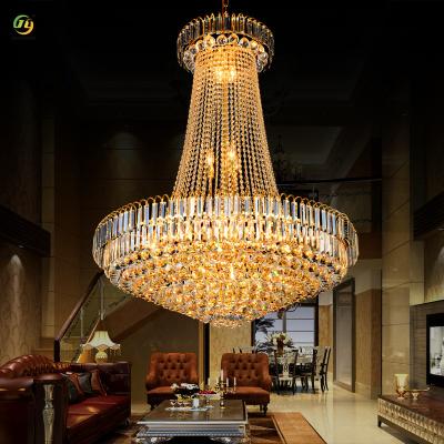 China JYLIGHTING Modern Golden Crystal Living Room Chandelier Design Light Luxury Home Bedroom Lamp Corridor Box Restaurant Crystal Pendant Light for sale