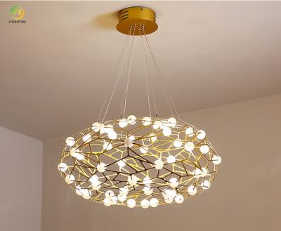 Китай JYLIGHTING Постмодернистская минималистичная гостиная в скандинавском стиле, креативная лампа для ресторана, полная звезд, светодиодная лампа-шар, люстра продается