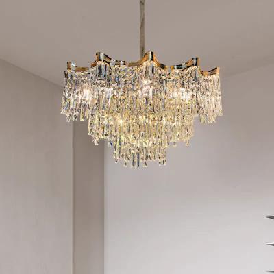 Китай JYLINGTING High Quality Chandeliers Nordic Style Hanging Lamp Gold Chandelier Decorations for Home Modern Pendant Light продается