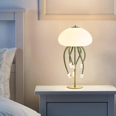 China JYLIGHTING Table Lamps Home Decor Cordless Table Lamp Rechargeable Mushroom Bedside Table Lamp for sale