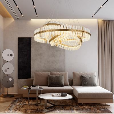 China JYLINGTING Postmodern Dining Room JYLIGHTING Chandelier Nordic Style Grey White Glass Pendant Light Circle Ring Rectangle Oval Middle Modern Pendant Light for sale