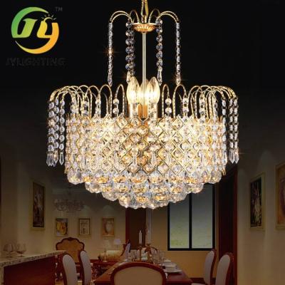 China Candelabro LED de Cristal Estilo Europeu para Restaurante, Sala de Estar, Quarto, Varanda, Balcão de Bar, Lâmpada Pendente à venda
