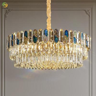 China JYLIGHTING Luz Luxo Cristal Lustreiro Sala de estar Luz principal Atmosfera moderna simples Luxo Villa Restaurante Sala de dormir Luz de cristal à venda
