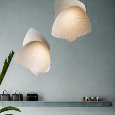 중국 북유럽 모던 펜던트 램프 크리에이티브 개성 실크 행잉 라이트 실내 침실용 판매용