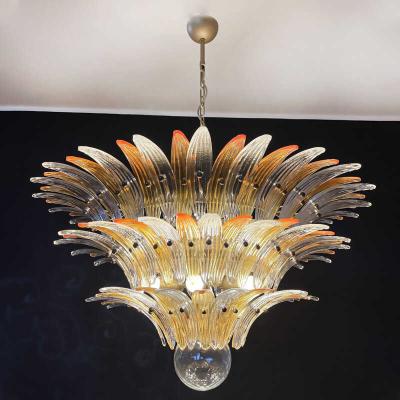 China JYLIGHTING Barovier Toso Style Murano Chandeliers Palmette Modern Crystal Ceiling Lights Adjustable Height Middle Sizing Professional 	Modern Pendant Light for sale
