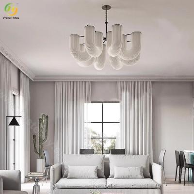Китай JYLIGHTING Скандинавский дизайнер Кремный стиль середины века Гостиная в форме U Современная столовая Спальня Детская комната Современный подвесный свет продается
