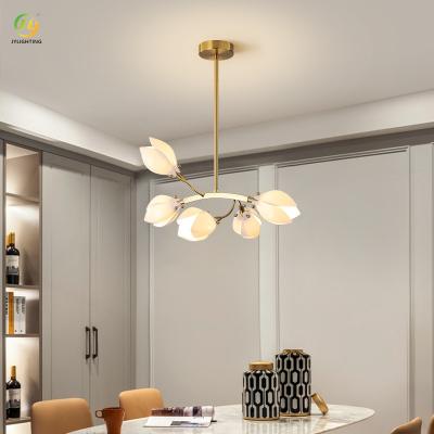 Китай JYLIGHTING French Cream Style Light Luxury Living Room Design High-end магнолия Буд Спальня Современный подвесный свет продается