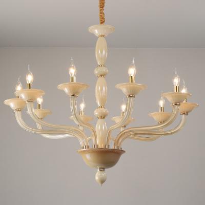 China JYLIGHTING Modern Pendant Light Creative Living Dining Room Glass Chandelier Bedroom Cafe Decor Lamp Colorful Lighting Fixture for sale