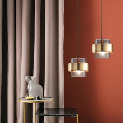 중국 모던 디자인 유리 골드 샹들리에 식당 거실 인테리어 철 펜던트 조명 판매용