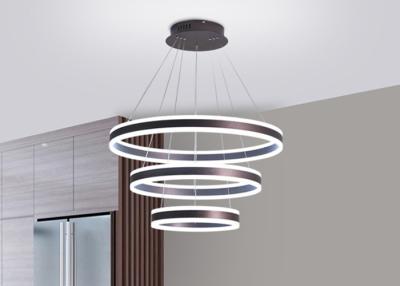 Cina Paralume 100cm Ring Light For Restaurant moderno minimalista di Brown in vendita