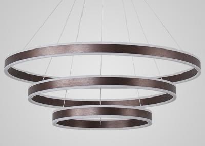 Cina Paralume 100cm Ring Light For Restaurant moderno minimalista di Brown in vendita