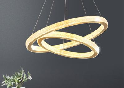 Cina Chiaro colore LED Ring Ceiling Light For Hotel Corridoio dell'oro di dimensione 40x60x80x100cm in vendita