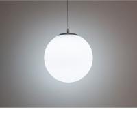 中国 魚精の白い240V直径35/40/50cmのガラス地球の吊り下げ式ライト 販売のため