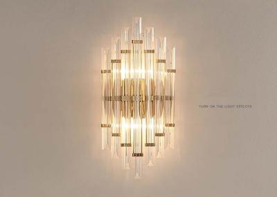 Cina Minimalista di CA 220V 40W LED 230*500mm Crystal Wall Lights nero in vendita