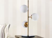 China Dia 65cm Height 37cm E27 Light Source Gold Modern Nightstand Lamps for sale