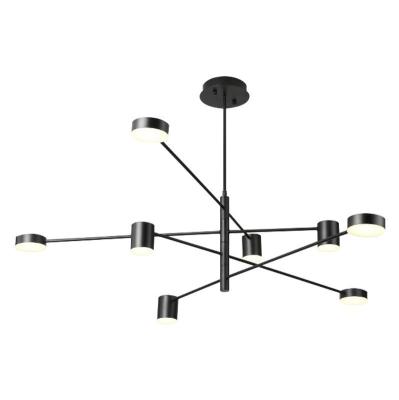 Cina Droplight di rame nordico sei luci moderne del pendente delle teste in vendita