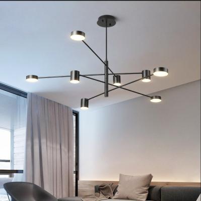 Cina Droplight di rame nordico sei luci moderne del pendente delle teste in vendita