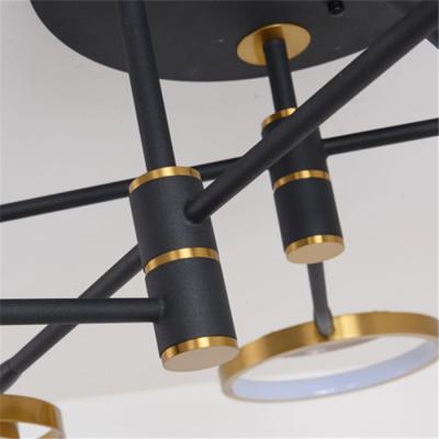 Cina Plafoniera residenziale 6500k Cri80 del nero LED della sabbia della pittura di spruzzo in vendita