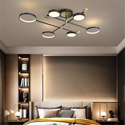 Cina Plafoniera residenziale 6500k Cri80 del nero LED della sabbia della pittura di spruzzo in vendita