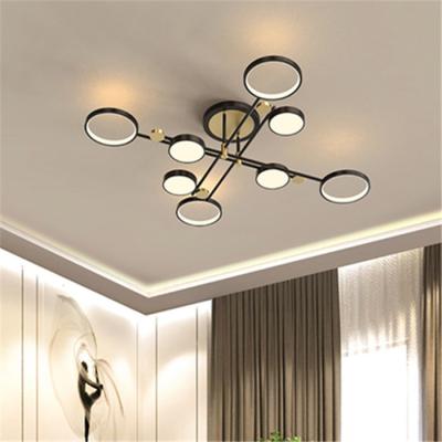Cina Plafoniera residenziale 6500k Cri80 del nero LED della sabbia della pittura di spruzzo in vendita