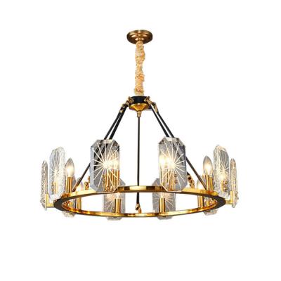 China Decoratieve Lamp Crystal Nordic Luxury Chandeliers & Moderne Tegenhangerlichten for sale
