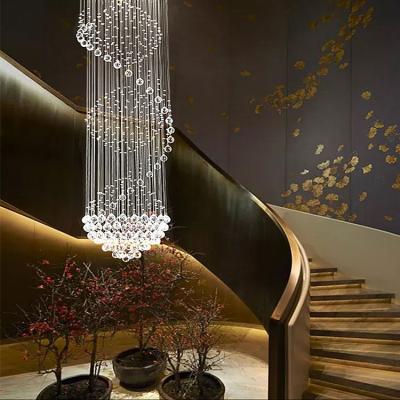 Cina Corridoio interno di Crystal Pendant Light Fashionable For della scala della villa in vendita