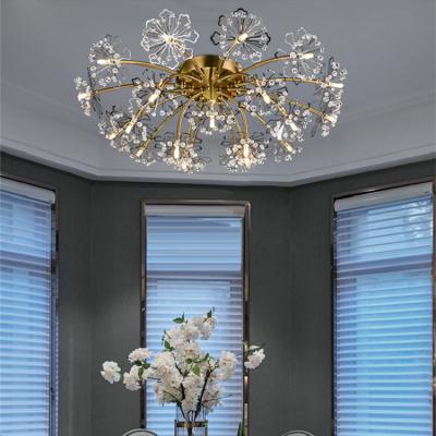 China Casa de campo do hotel de Crystal Clear Modern Pendant Light da fantasia à venda