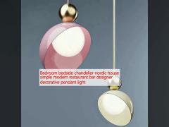 Bedroom bedside chandelier nordic house simple modern restaurant bar designer decorative pendant light