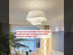 Lustre voor woonkamer Frans restaurant licht bruiloft licht slaapkamer hanger licht