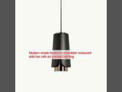 Modern simple bedroom chandelier restaurant aisle bar cafe art pendant lighting