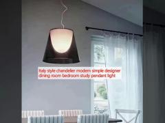 Italië-stijl kroonluchter moderne eenvoudige ontwerper eetkamer slaapkamer studie hanger licht