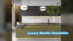 Marble Chandelier Modern Art Decor Light