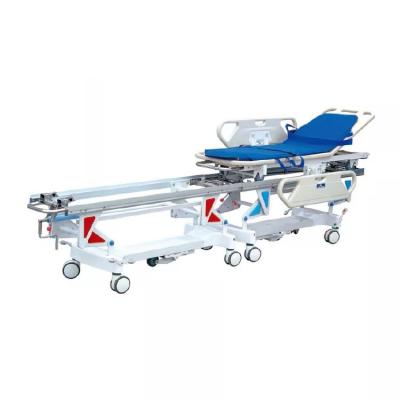 China ABS Guardrail Operating Table Emergency Transport Docking Car For Hospital for sale
