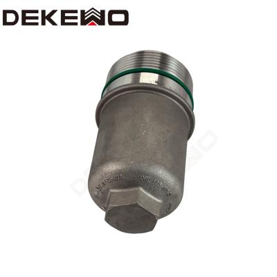 China 06L115401S DEKEWO Auto Parts Aluminum Oil Filter Housing Cap for VW AUDI SKODA SEAT EA888 GEN3 1.8/2.0T for sale