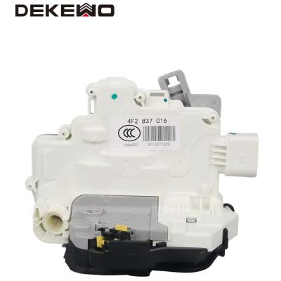 China 4F2837016 8E2837016AA DEKEWO Auto Spare Car Parts Front Right Door Lock for AUDI A4B7 A6C6 Right Hand Drive for sale