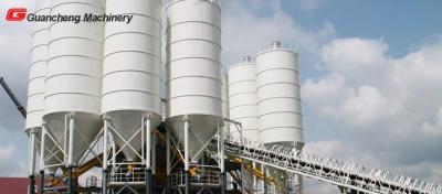 China Good design SNC150  white Steel piece Cement Silo for concrete mixing plant for sale