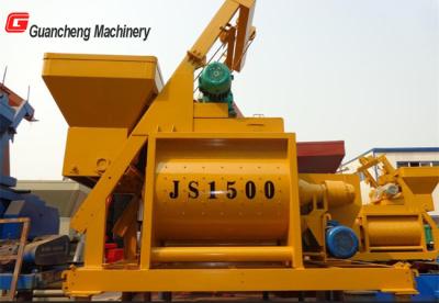 China JS1500 forçou o misturador concreto para a planta de mistura concreta de 75m3/h/90m3/h à venda