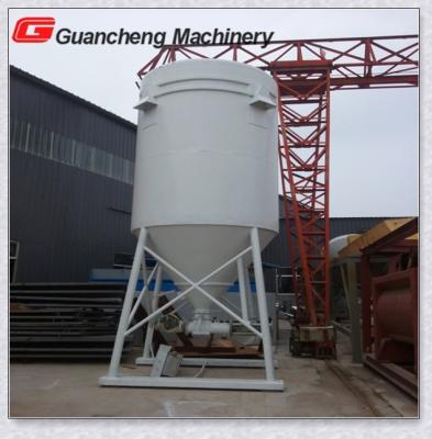 China Electric Control System Mobile Cement Silo For Dry Mortar Mixing Storage Tank for sale