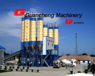 Cina 1000L che scarica l'impianto di miscelazione concreto del pannello di controllo 60 m3/H della centrale di betonaggio del volume in vendita