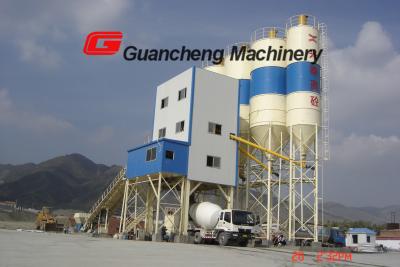 Cina Impianto di miscelazione d'ammucchiamento concreto di progettazione commovente, impianto di miscelazione compatto del cemento in vendita