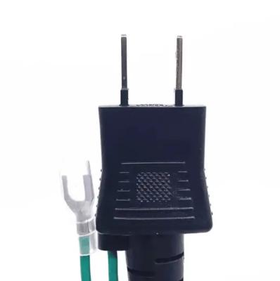 China JET Approval Japan Power Cable , 125V PSE 2 Pin Ground Wire AC Power Cord for sale