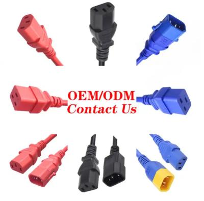 China 10A 250V câbles d'alimentation de prolongation C5 C7 C13 C14 C17 C19 C20 C21 câble d'extension for sale