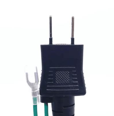 Cina PSE JET Standard Approval 2 Prong Ground Wire Japan Power Cord (Cordone di alimentazione giapponese) in vendita