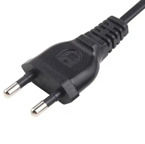Quality KTL KC 2 Pin Power Cable , Round Plug Electric Wire Extension Korea Power Cable for sale