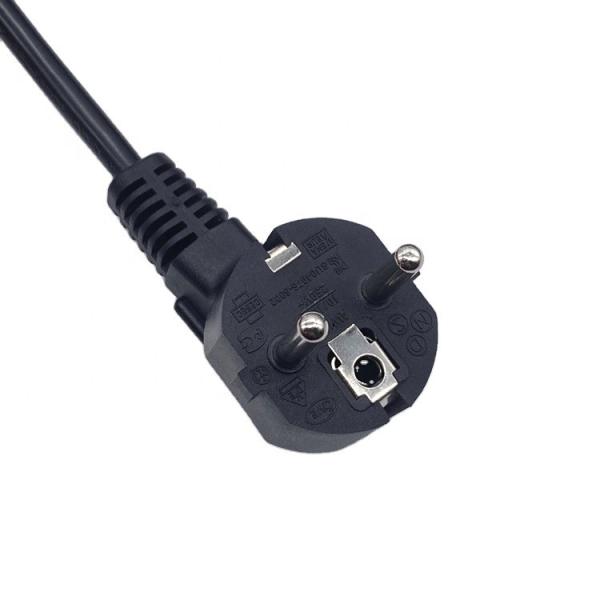 Quality 16A 250V Korea Power Cord C5 C13 Male To Female Laptop 3 Pin Plug Extension for sale