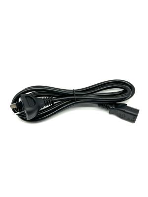 China SAA Connector C17 AU Power Cords Australia 2 Pin Plug Extension Cords 7.5A 250V Power Cables for sale