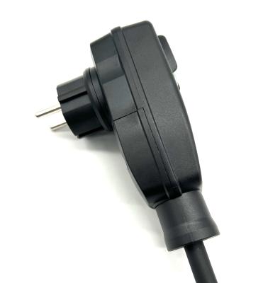 China Indicator Light GFCI Eu Plug 16A IP65 Manual Reset RCD - CE Certified Power Cord for sale